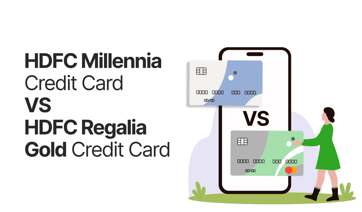 HDFC Millennia vs HDFC Regalia Gold Credit Card - Comparison