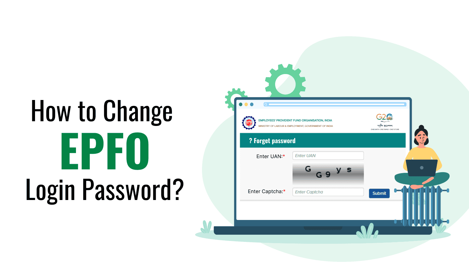 How to Change/Reset EPFO Login Password Online | Forgot Password?
